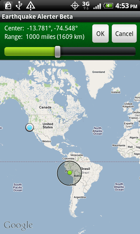 Earthquake notifications using C2DM and App Engine